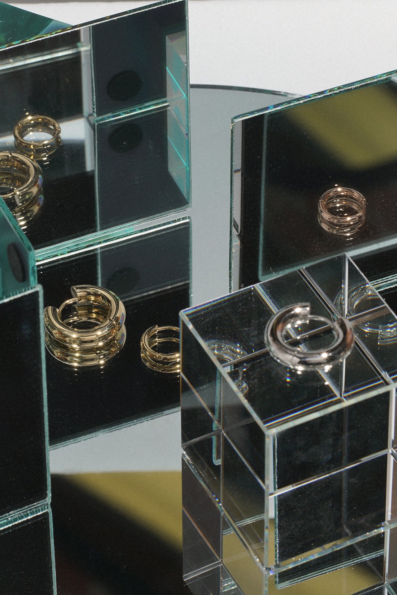 Chunky Infinity Hoops (Pair) – Ready-Made