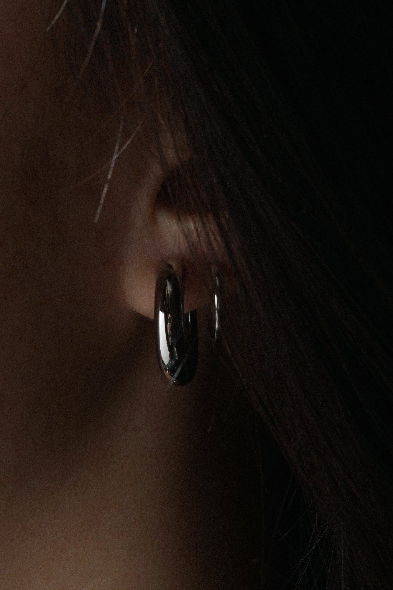 Chunky Infinity Hoops (Pair) – Ready-Made