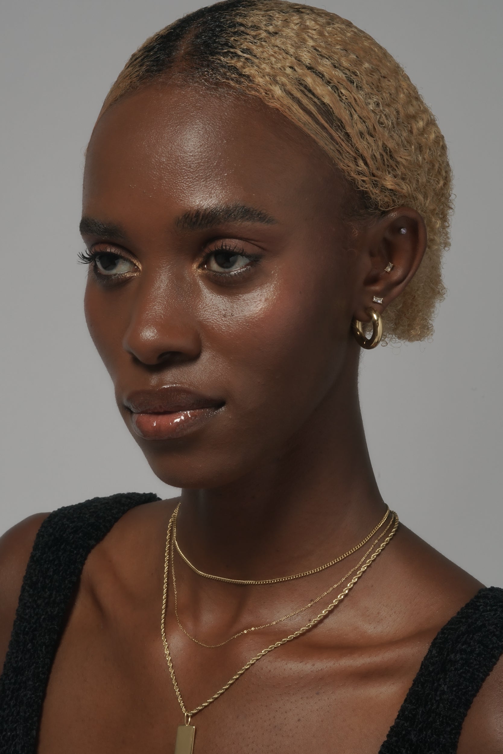 Baguette Studs (Pair) – Ready-Made