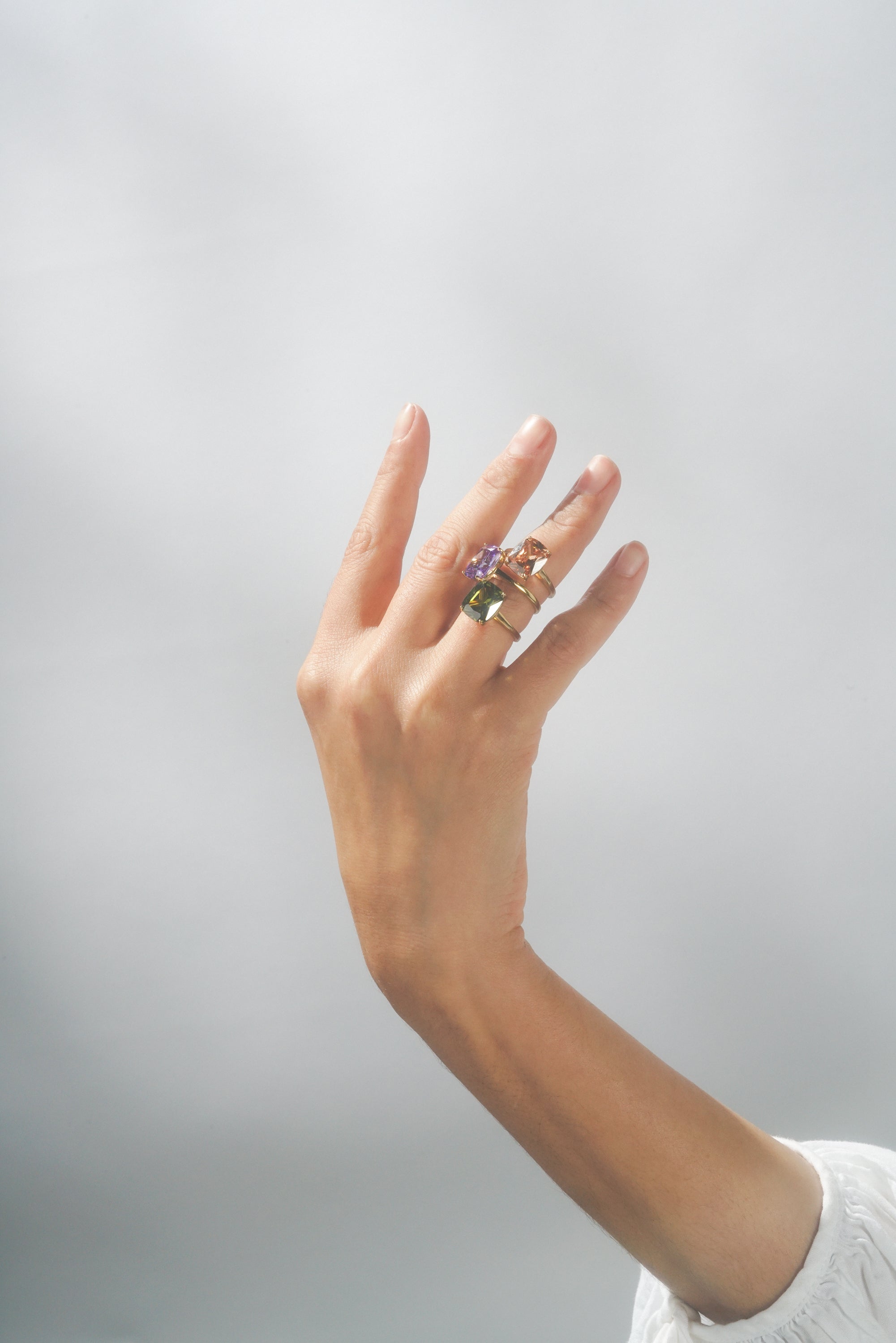 Dirty Martini Cocktail Ring – Ready-Made