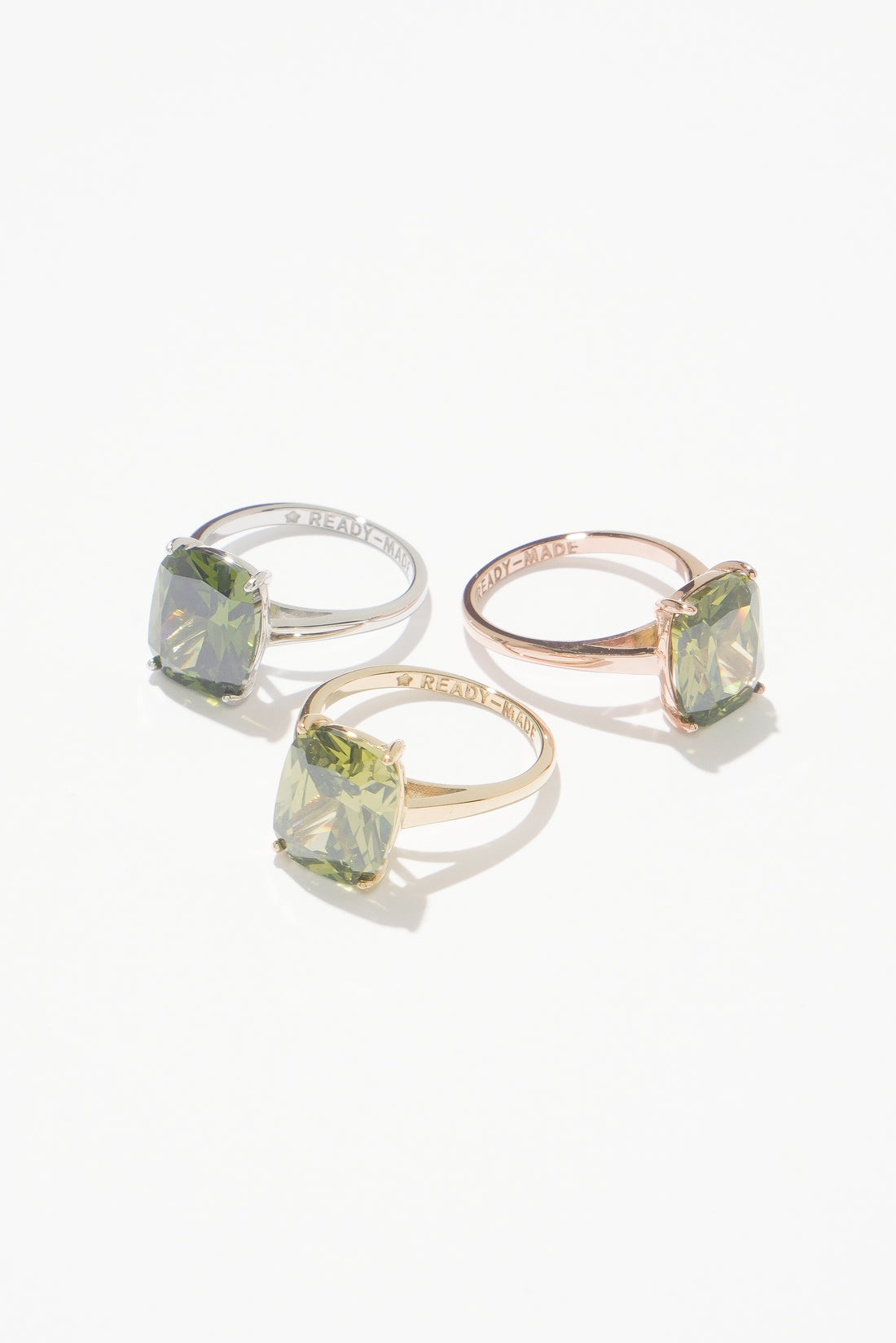 Dirty Martini Cocktail Ring – Ready-Made