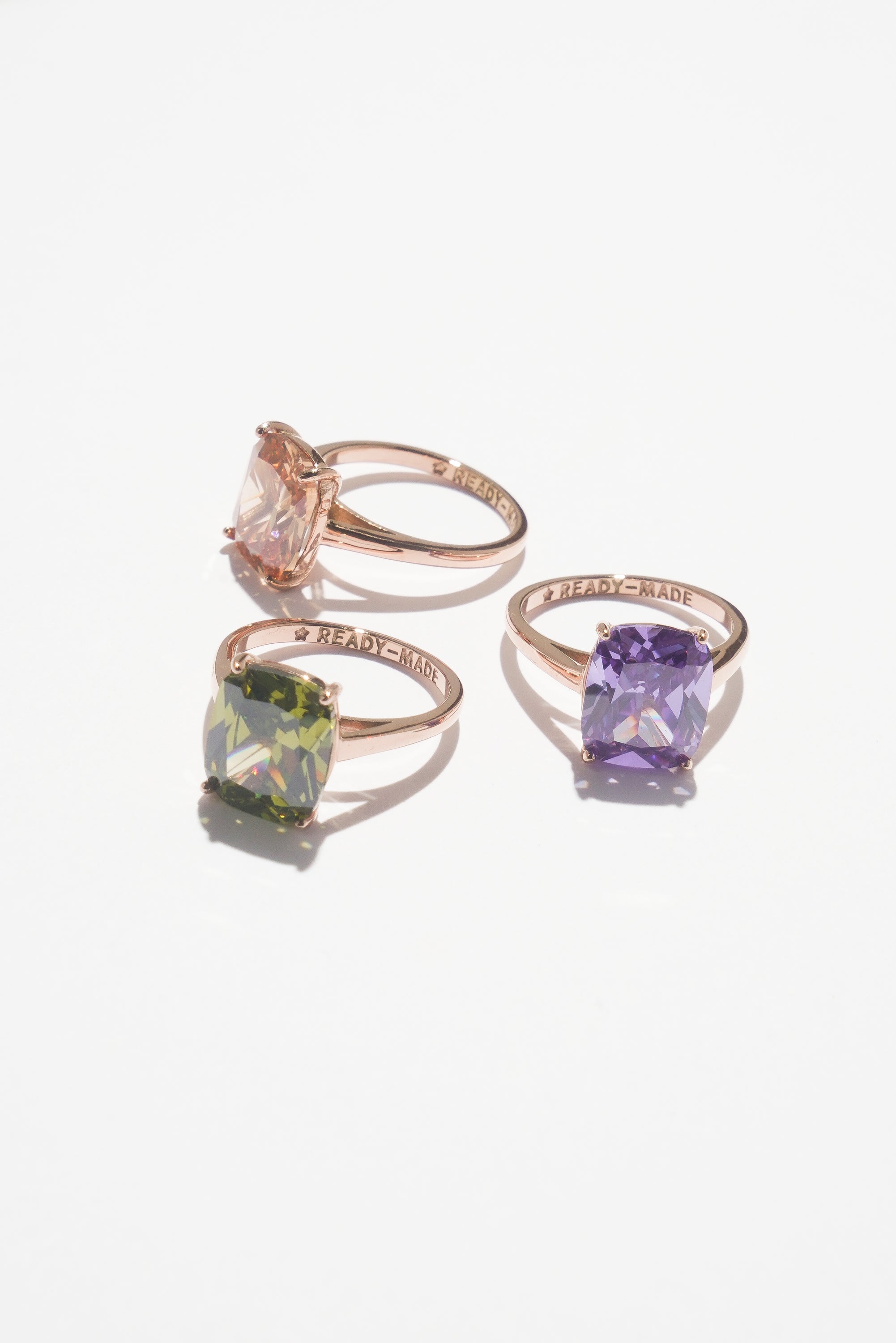 Dirty Martini Cocktail Ring – Ready-Made