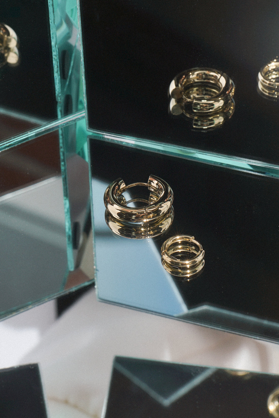 Chunky Infinity Hoops (Pair) – Ready-Made