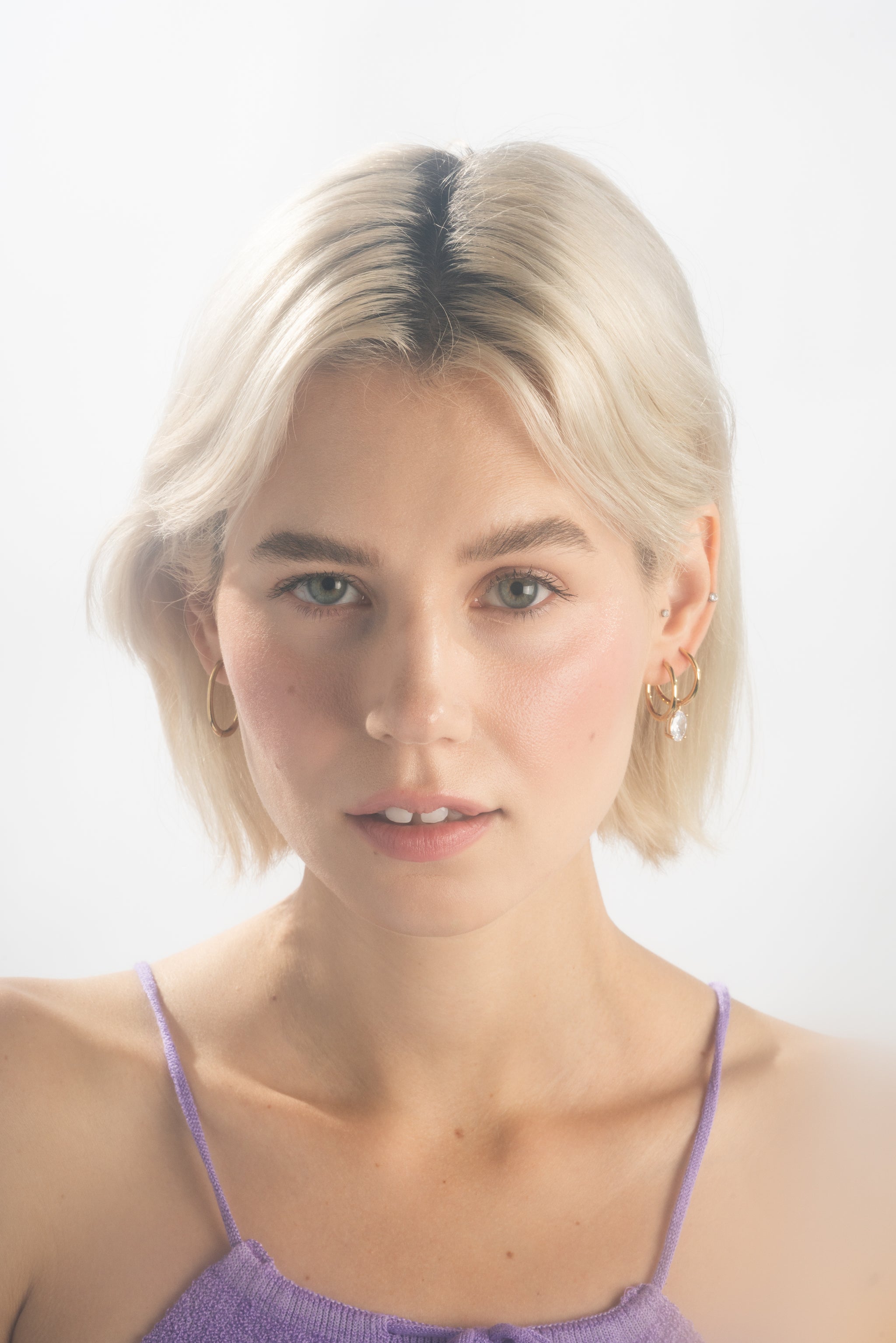 Infinity Loop Hoops (Pair) – Ready-Made