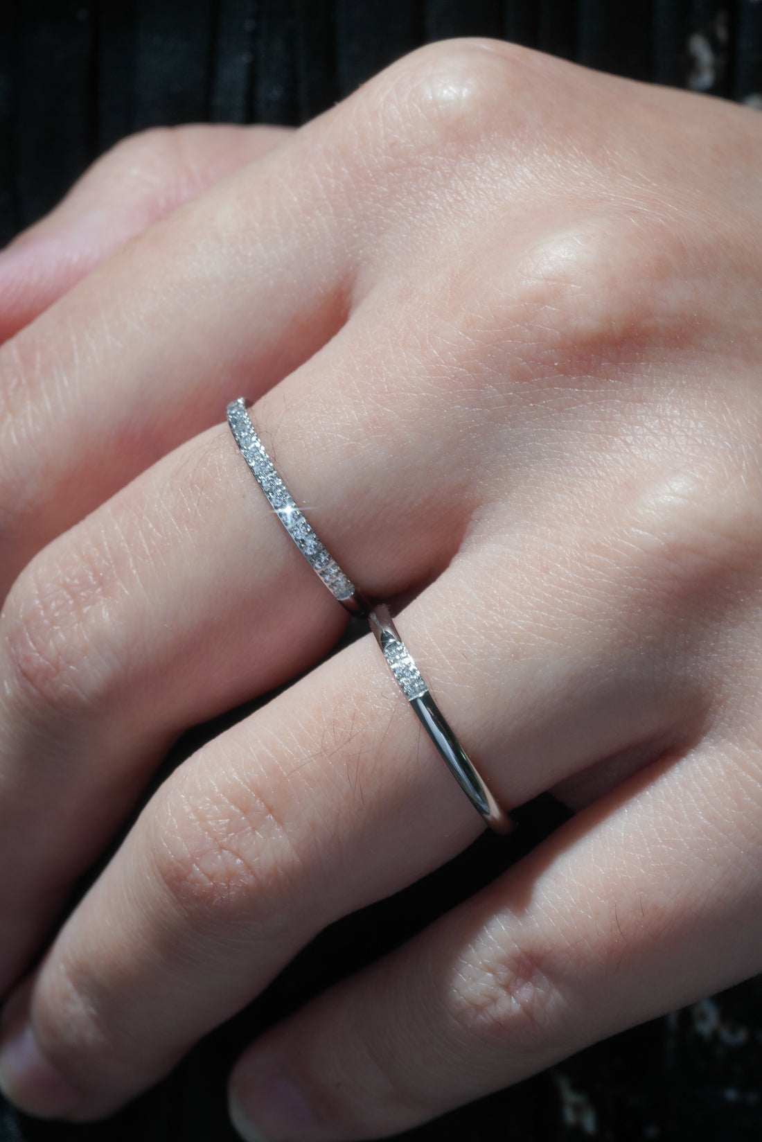 Diamante Micro Satellite Ring – Ready-Made