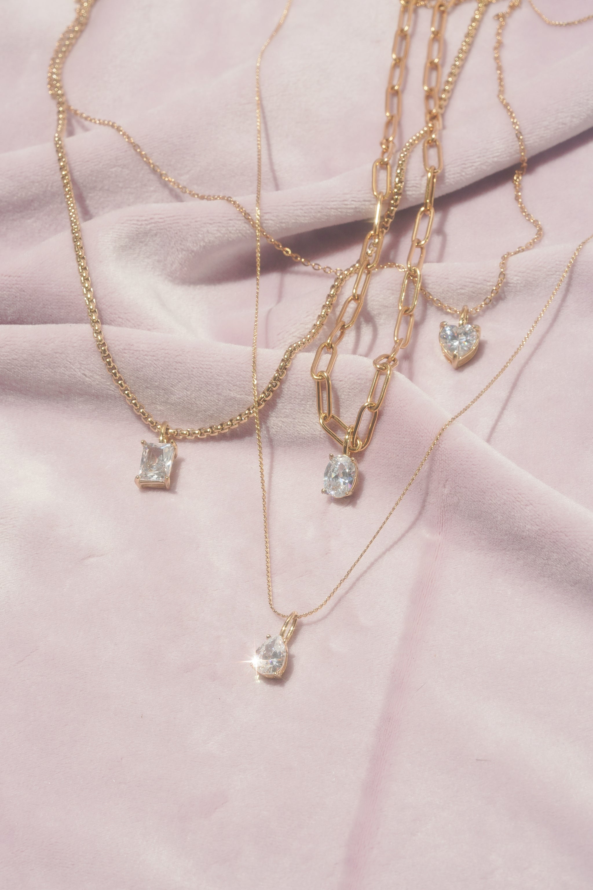 Rectangle Pronged Pendant - (Single) – Ready-Made