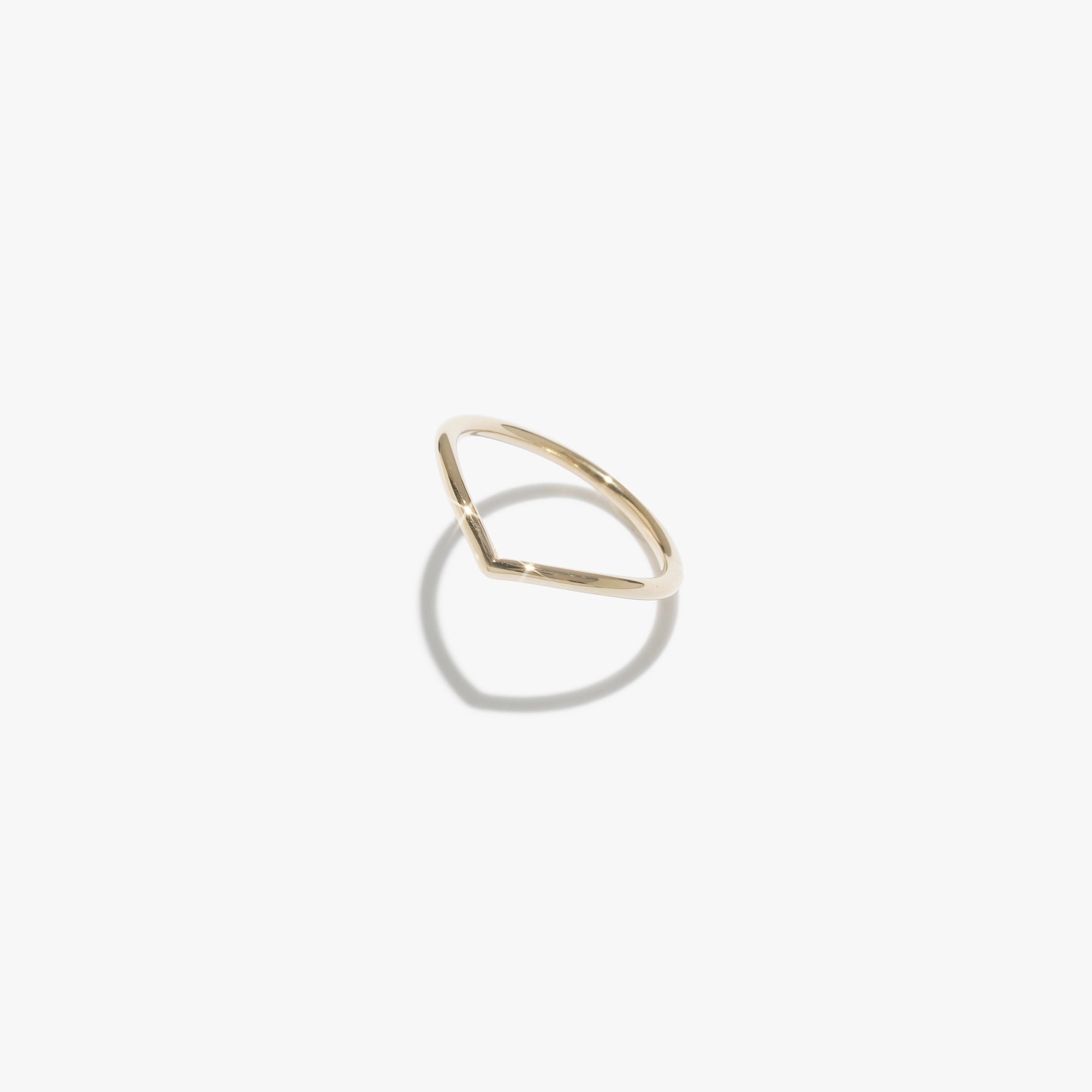 Chevron Midi Ring – Ready-Made