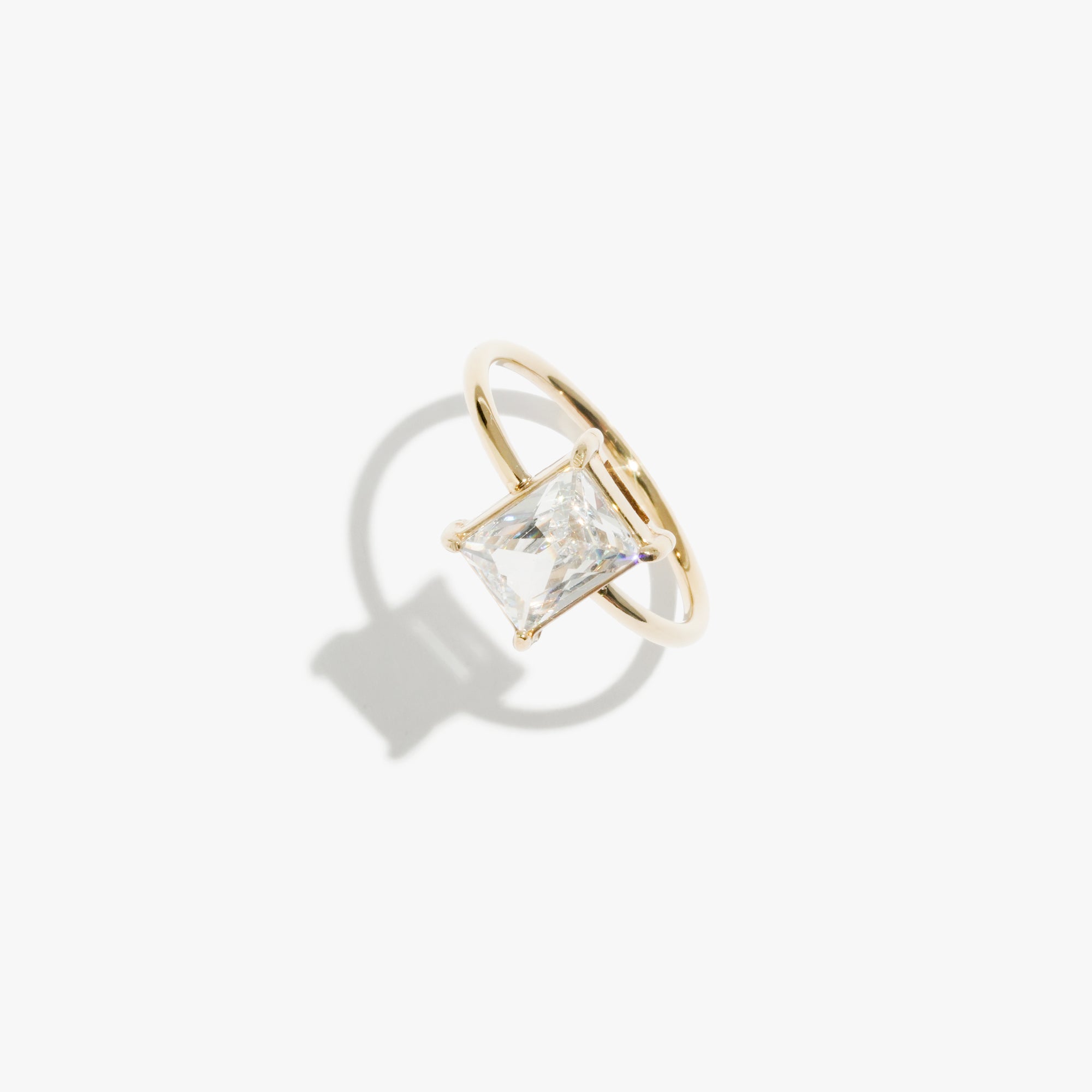 Rectangle Promise Ring – Ready-Made