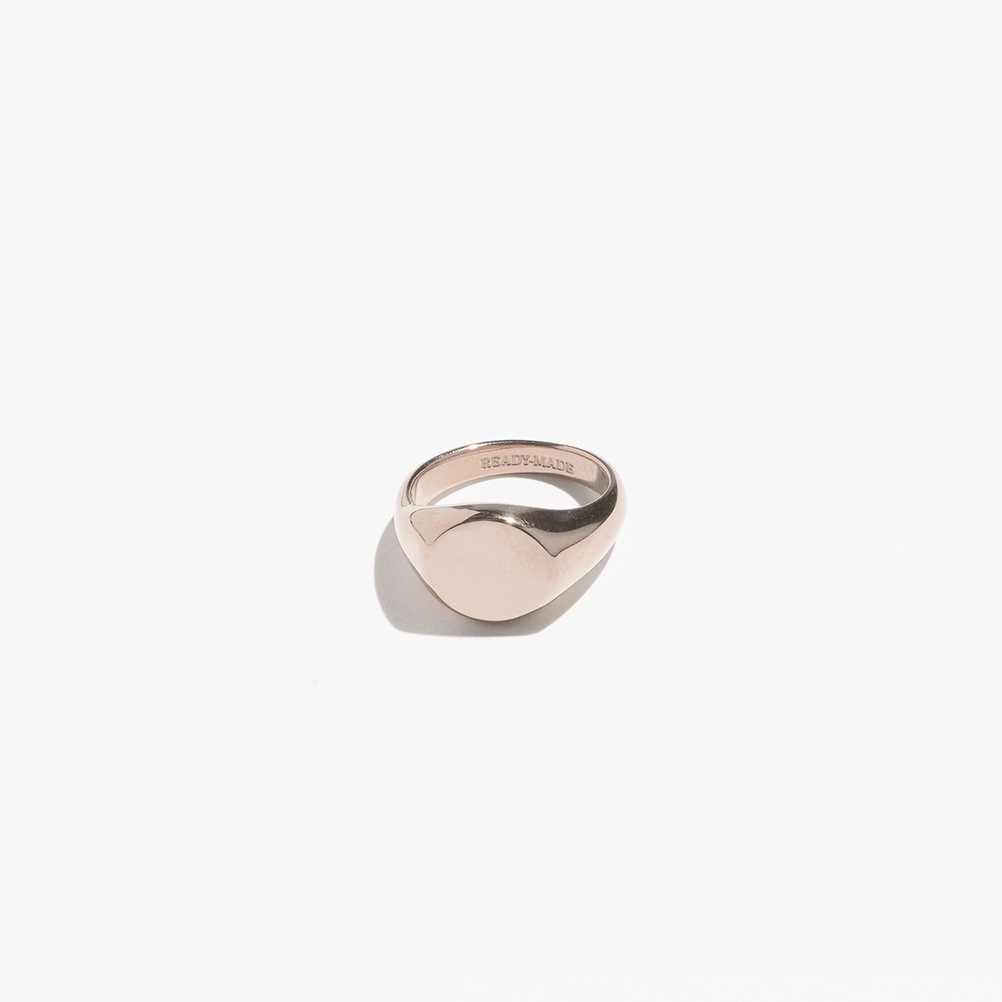 Oval Classic Signet Ring – Ready-Made