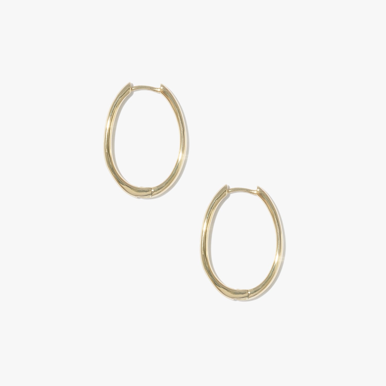 Infinity Oval Hoops (Pair) – Ready-Made