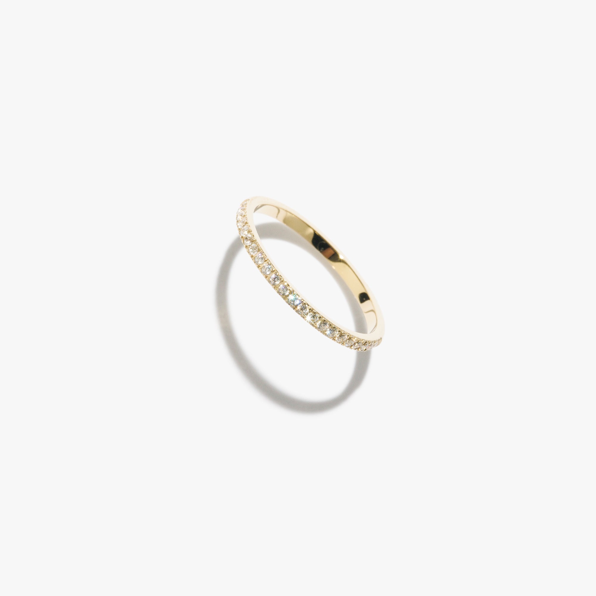 Diamante Micro Satellite Ring – Ready-Made